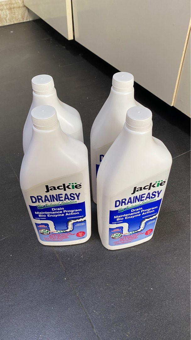 Jackie draineasy bioenzyme pipe declogging liquid, Furniture & Home ...