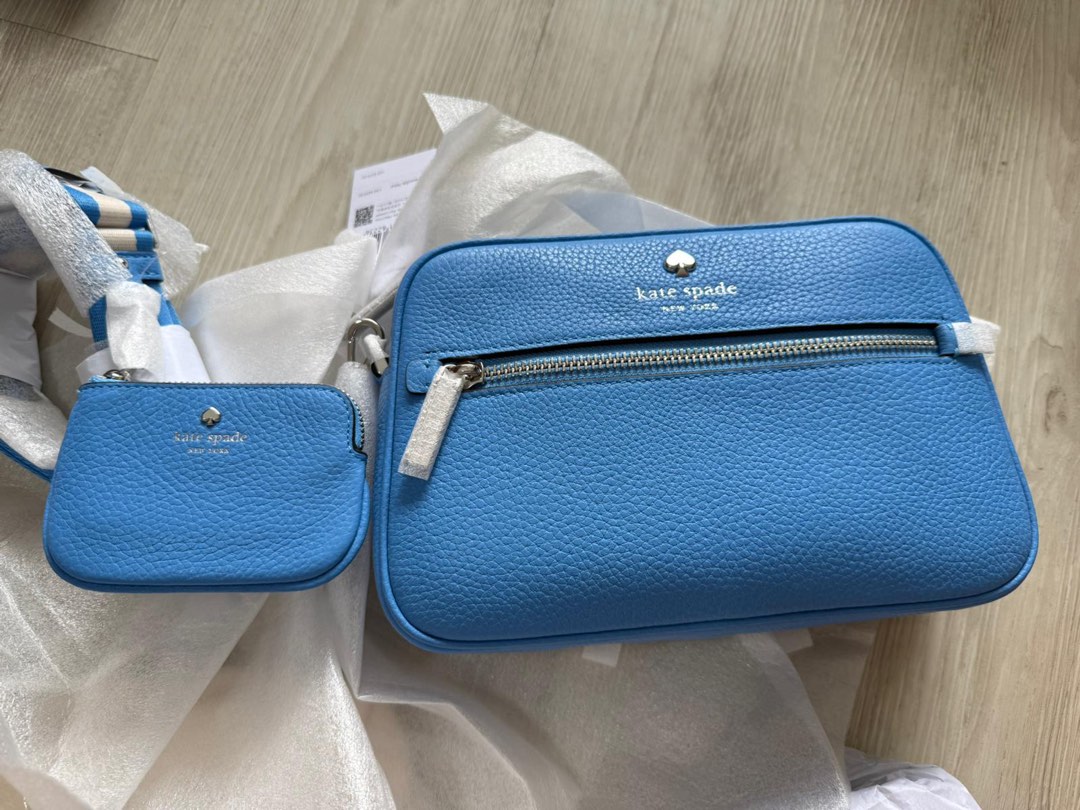 Kate Spade Emma Pebbled Leather Small Cam, Luxury, Bags & Wallets on ...