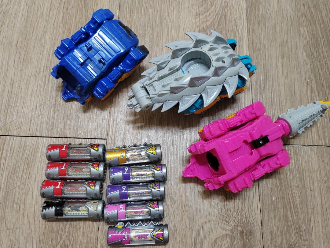 Kyoryuger Dino Charge Zord Set, Hobbies & Toys, Toys & Games on Carousell