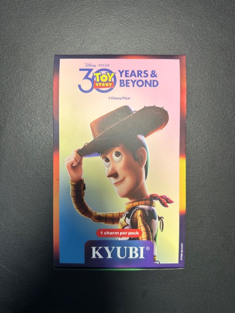 KYUBI Disney Pixar Toy Story 30週年紀念卡, 興趣及遊戲, 玩具 & 遊戲類 - Carousell