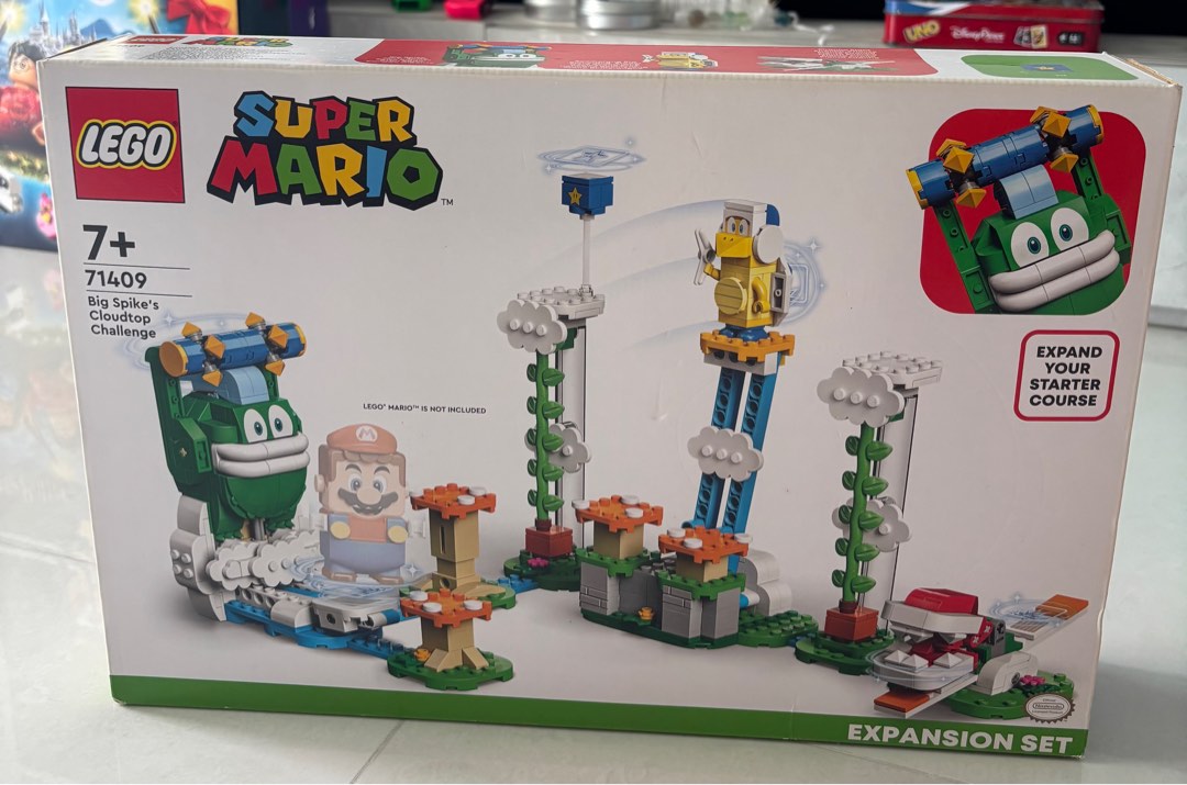 LEGO 71409 Super Mario Big Spike’s Cloudtop Challenge, Hobbies & Toys ...