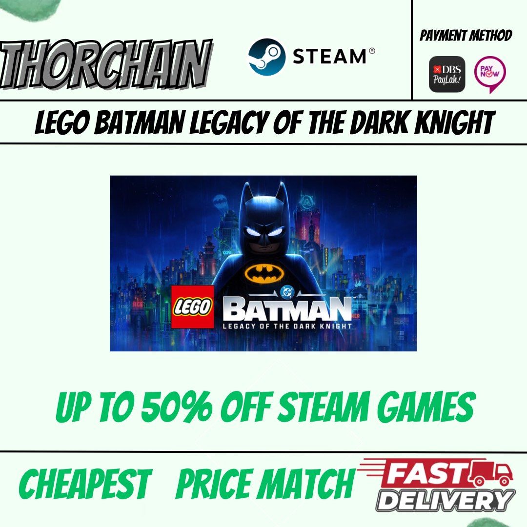 Lego Batman Legacy Of The Dark Knight, Video Gaming, Video Games ...