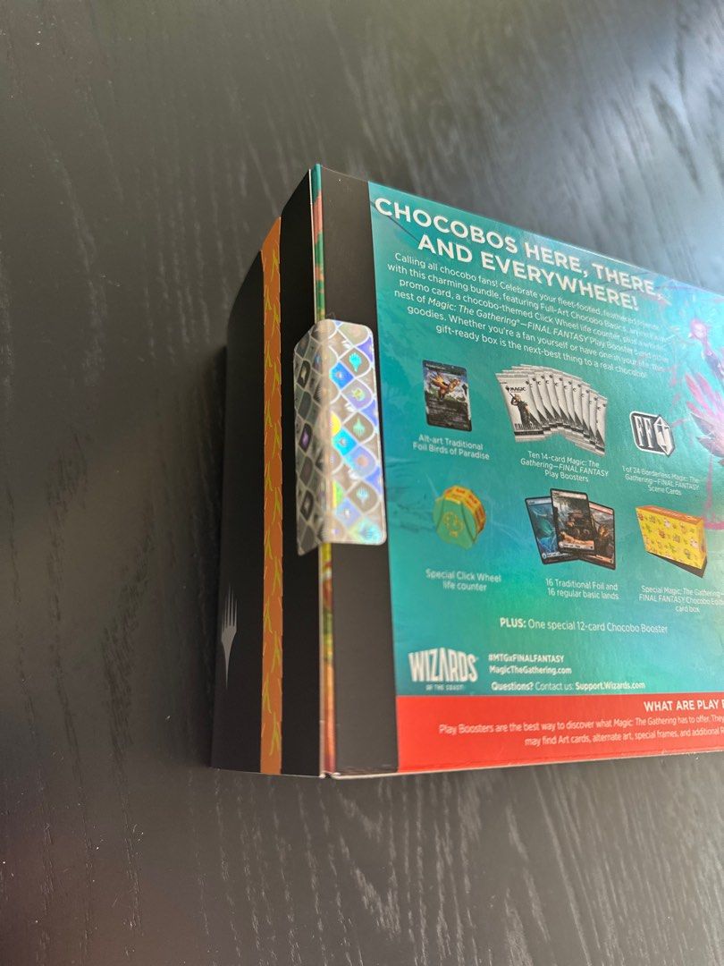 (Ready Stock Last Box!) Magic: The Gathering Final Fantasy Chocobo ...