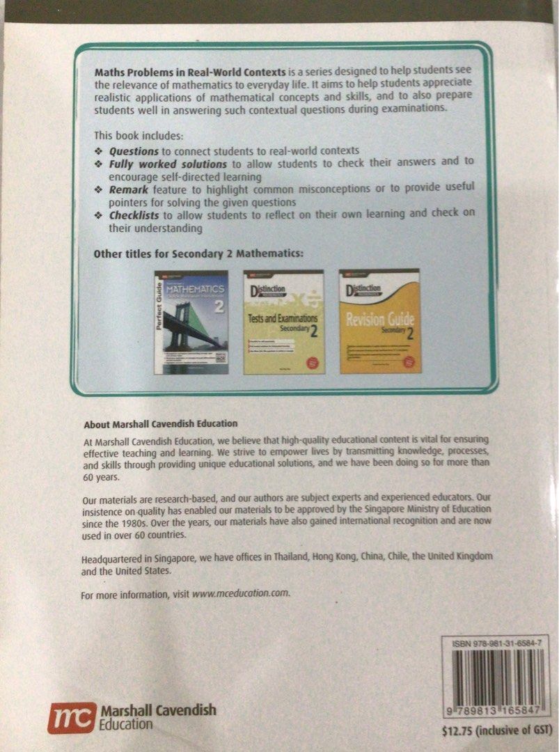 Maths Problems in Real-World Contexts - Secondary 2, Hobbies & Toys ...