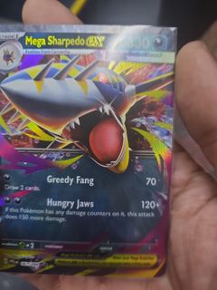 Mega Sharpedo EX Pokemon Card (SR), Hobbies & Toys, Toys & Games on ...
