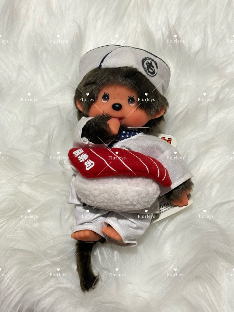 Monchhichi Sushi Chef RARE, Hobbies & Toys, Toys & Games on Carousell