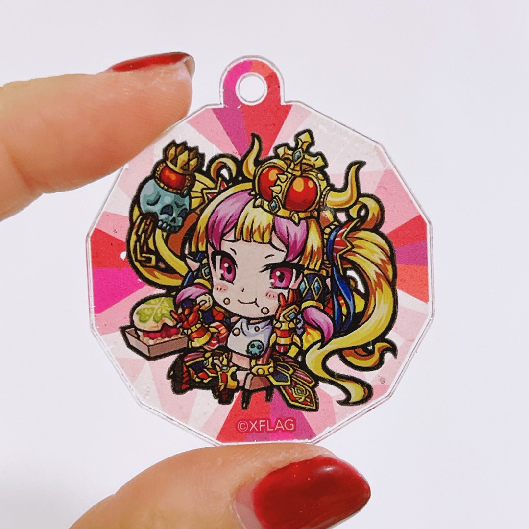Monster Strike - Oxflag - Garnet Game Character Acrylic Keychain ...