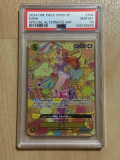 2024 One Piece JPN Nami Manga Alt Art PSA 10, Hobbies & Toys, Toys ...