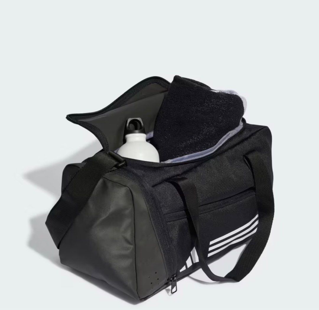 Adidas Training Duffel Bag - Black, Men's Fashion, Bags, Sling Bags on ...