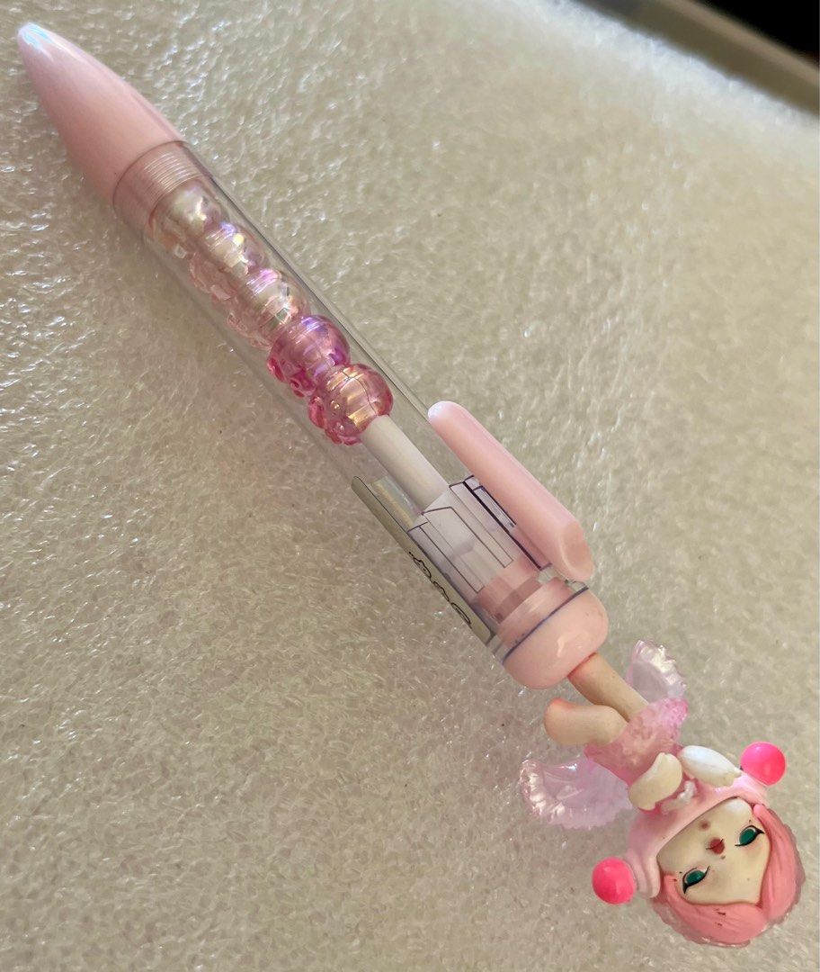 New Popmart SP Skull Panda inspired pop bean ballpoint Pen, Hobbies ...