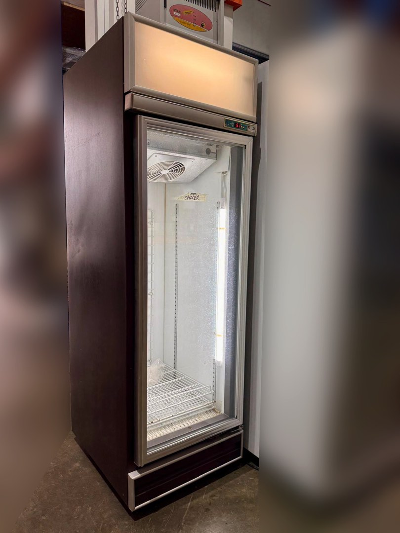 One door glass display chiller, TV & Home Appliances, Kitchen ...