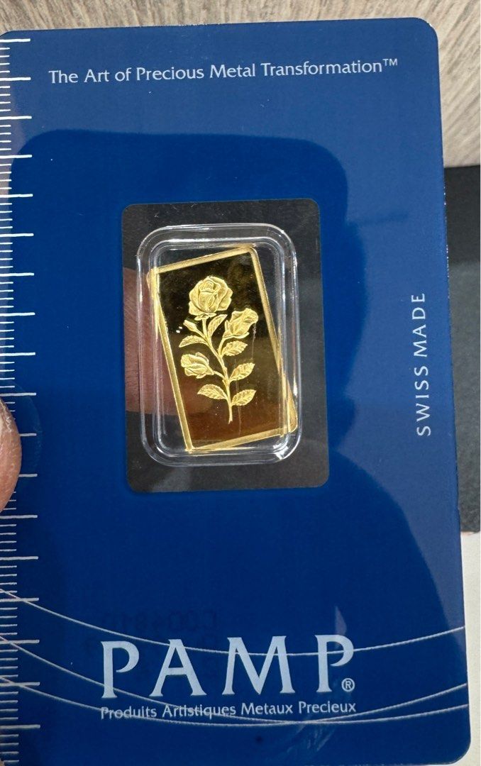 PAMP gold bar (2.5 gram ), Luxury, Accessories on Carousell