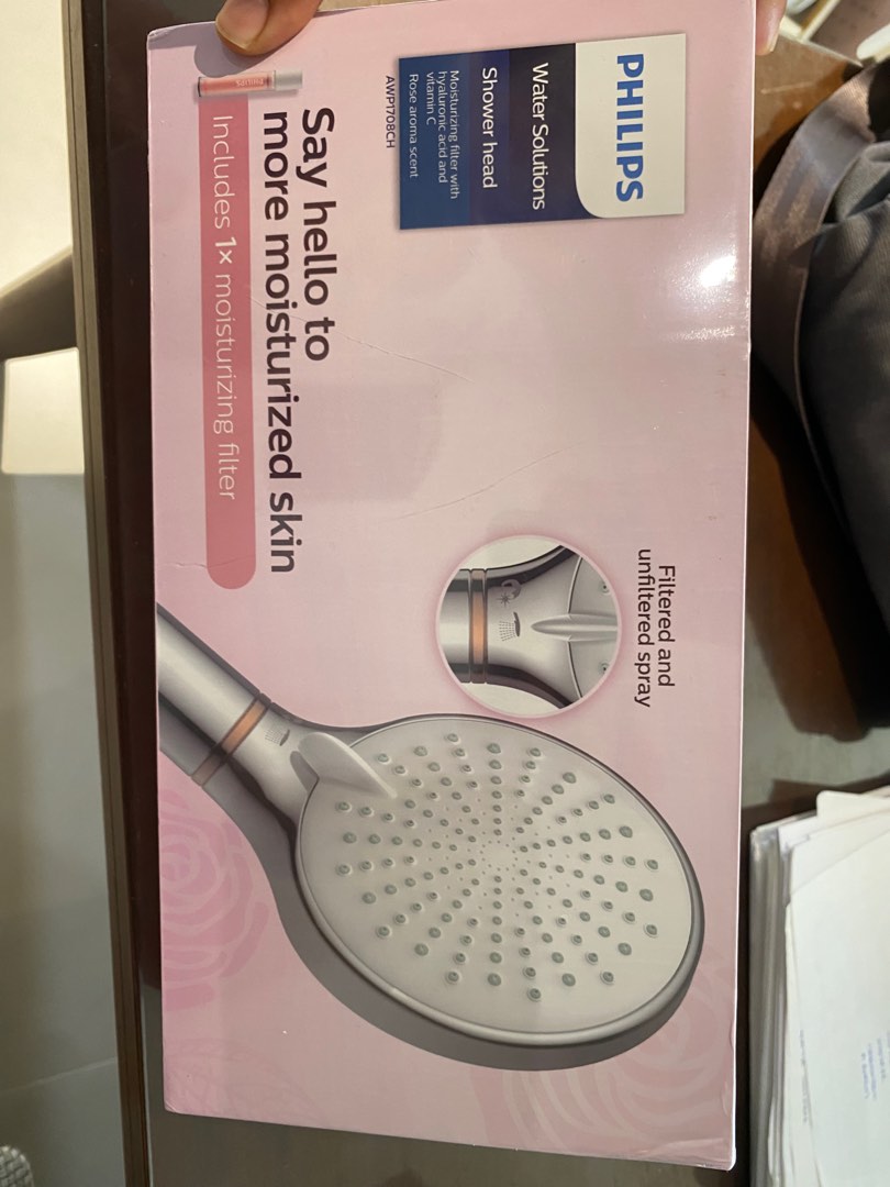 Philips Filter Shower Head, Furniture & Home Living, Bathroom & Kitchen ...
