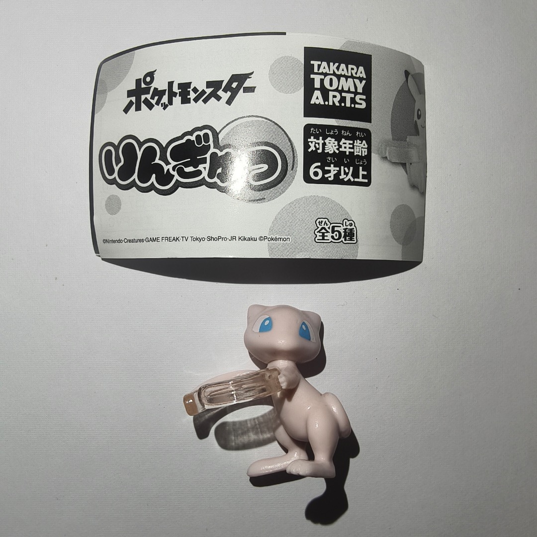 Pokemon Mew Figure Takara Tomy pen holder, Hobbies & Toys, Toys & Games ...