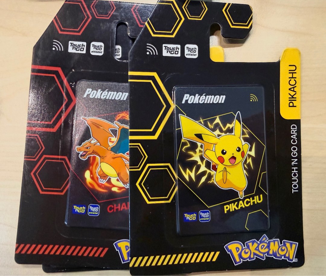 Pokemon Touch 'n Go Card - Pikachu & Charizard, Hobbies & Toys, Toys ...