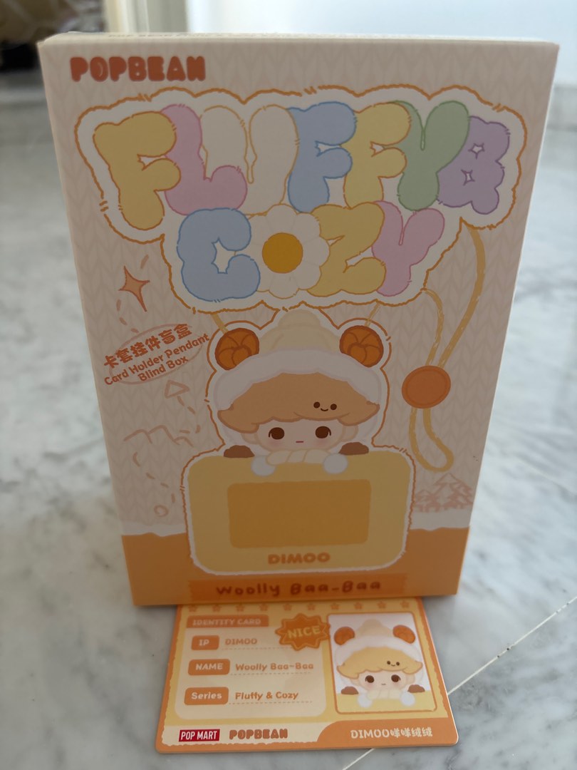 POPBEAN DIMOO Woolly Bea-B04 Fluffy & Cozy Blind Box, Hobbies & Toys ...