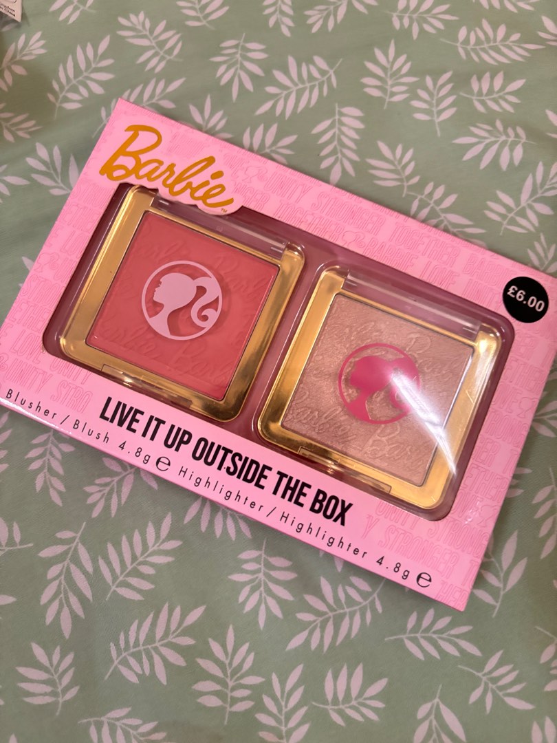 Primark Barbie Collection Blusher and Highlighter, Beauty & Personal ...