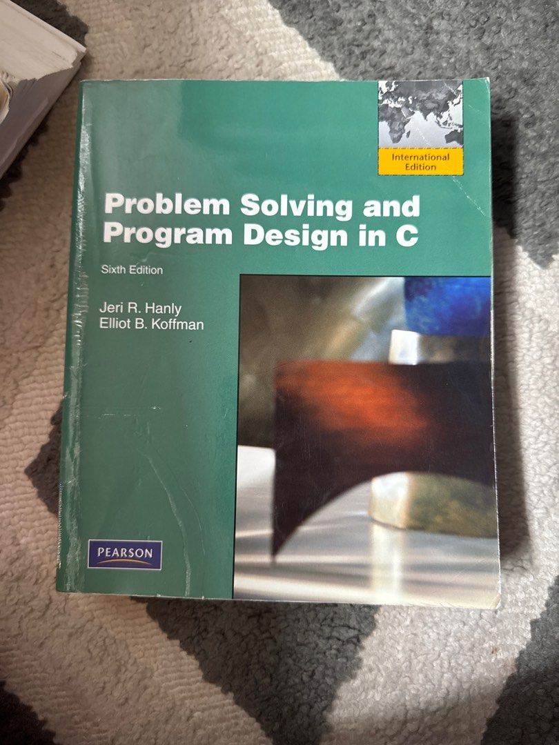 Problem Solving and Program Design in C Textbook, Hobbies & Toys, Books ...
