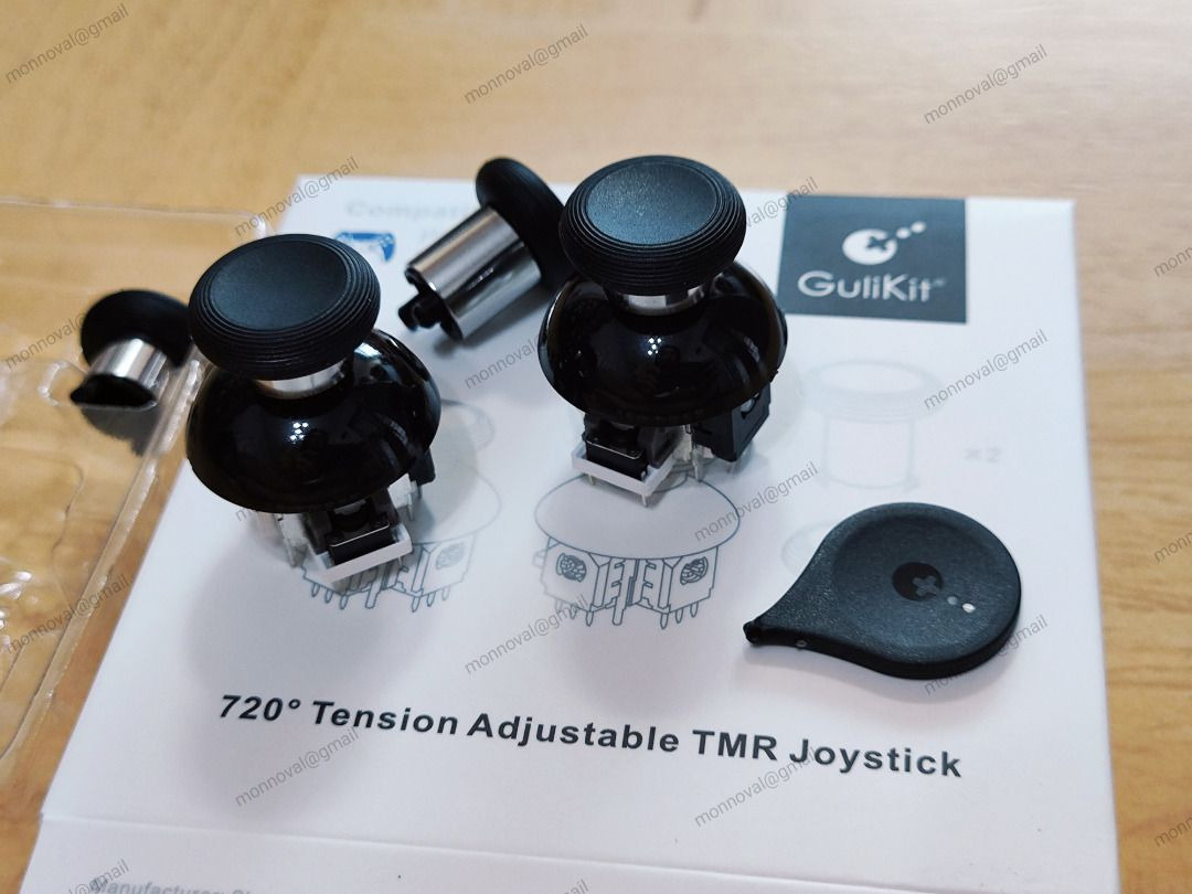 PS5 Controller TMR GuliKit 720° Tension Adjustable Joystick, Video ...