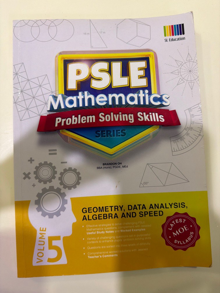 PSLE Mathematics Problem Solving Skills Series Volume 5, Hobbies & Toys ...