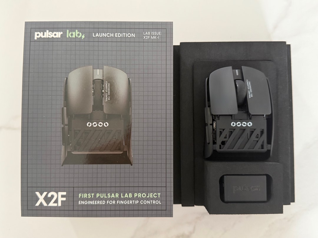 Pulsar X2F Fingertip Mouse (Black), Computers & Tech, Parts ...