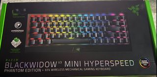 Razer Blackwidow Tournament edition Chroma V2 Pink Green switch, 電腦＆科技 ...