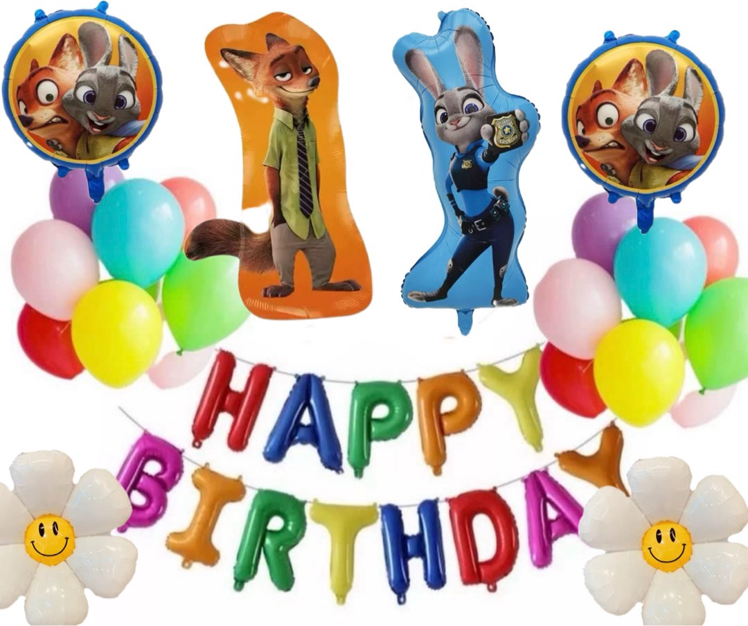 [Ready Stock]New arrivals-Simple series Zootopia Nick Judy Colourful ...
