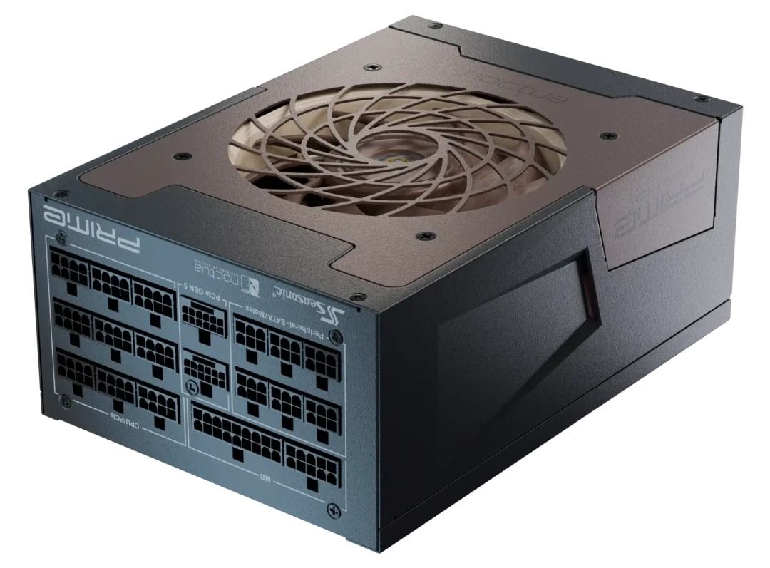 Seasonic PRIME TX-1600 Noctua Edition — 80 PLUS® Titanium Certified High Performance ATX PSU ...