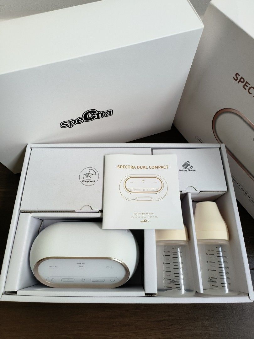 Spectra Dual Compact Electric Breast Pump, Babies & Kids, Nursing ...