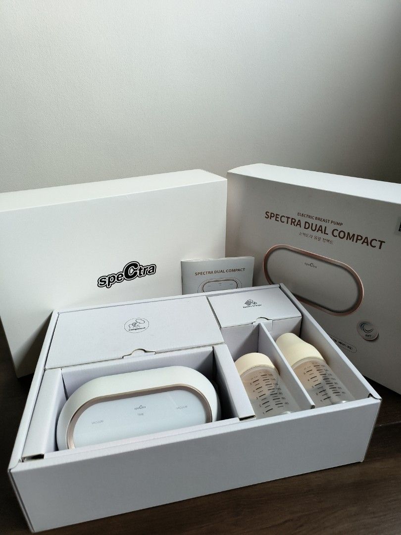 Spectra Dual Compact Electric Breast Pump, Babies & Kids, Nursing ...
