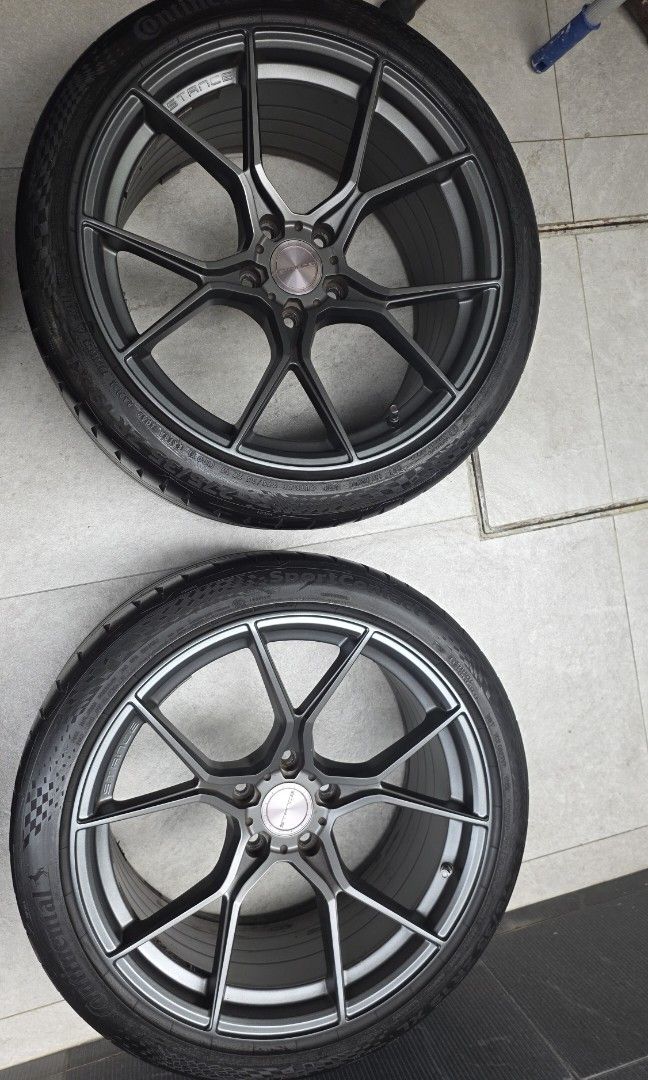 STANCE SF07 19 inch for BMW F10, F12, F06, F30. Free CSC7 tyres., Car ...