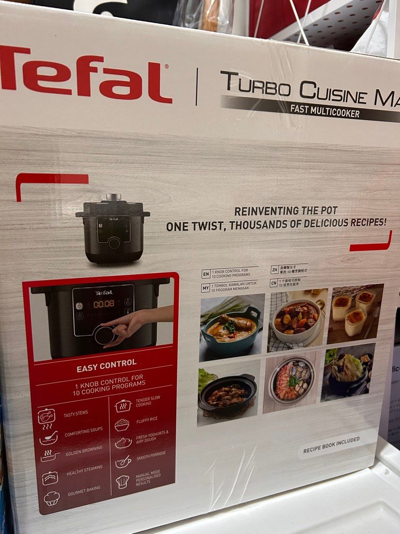 Tefal Turbo Cuisine Fast Multicooker, TV & Home Appliances, Kitchen ...