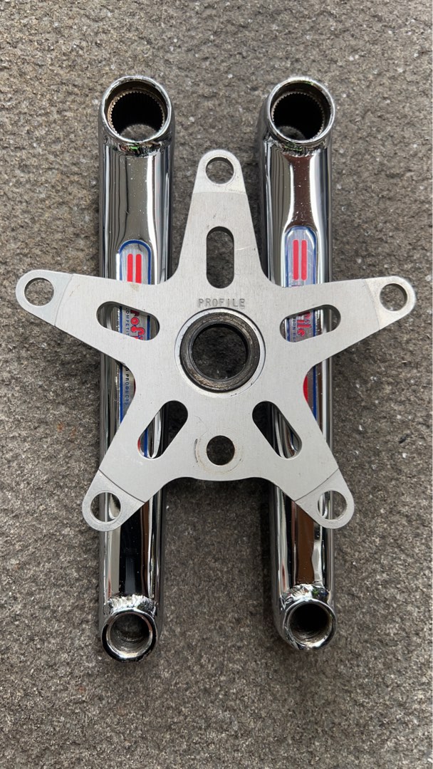 Vintage Bmx Old School Profile Crankset ( 3rd gen ), Sports Equipment ...