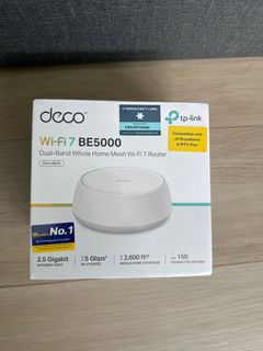 TP-Link Deco Wi-Fi 7 BE5000 Router, Computers & Tech, Parts ...