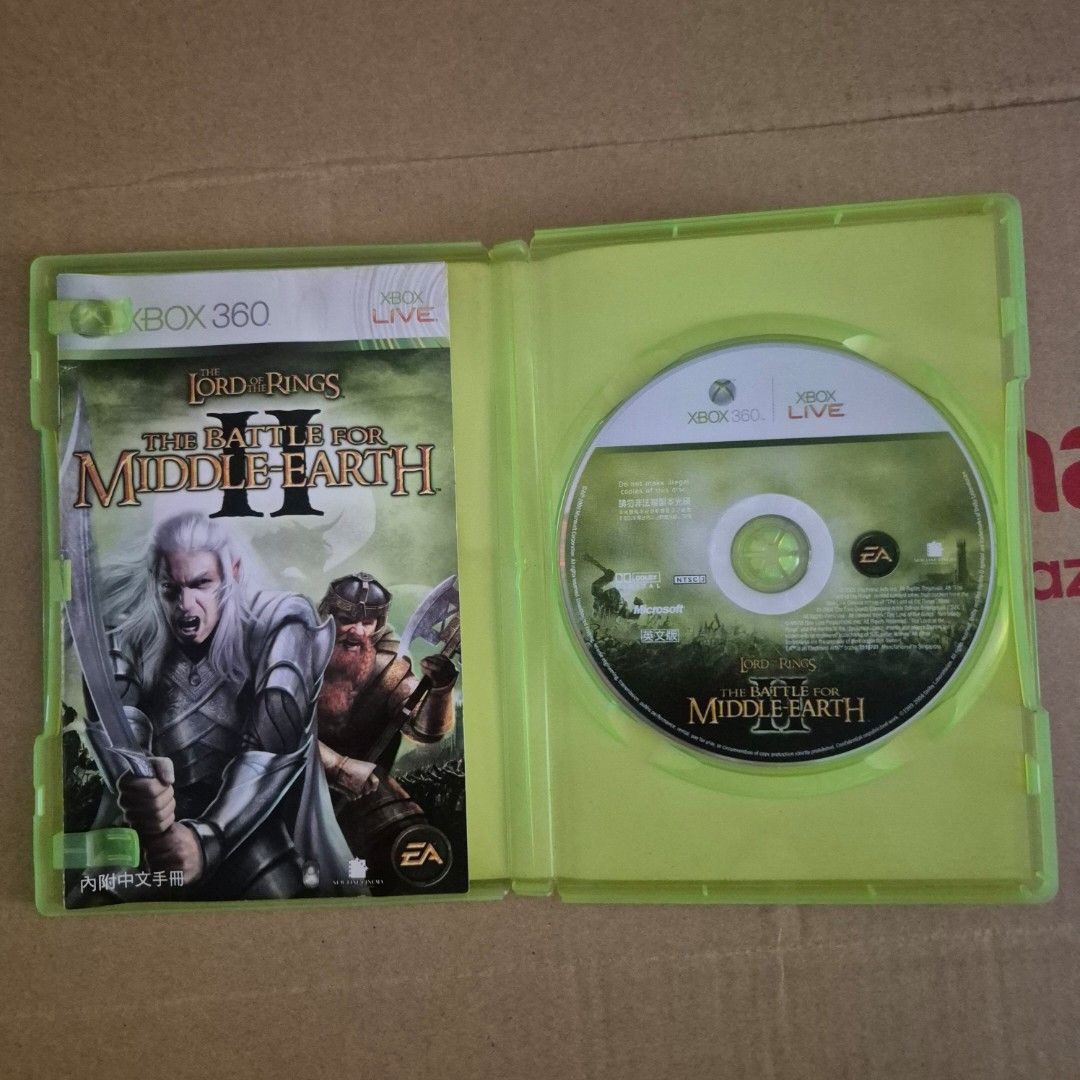 Xbox 360 The Lord of the Rings The Battle for Middle-Earth II NTSC-J ...