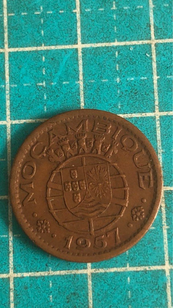 📣🔥🤩Year End Clearance/Fixed Price Mocambique ( Mozambique) 50 centavos 1957, highly collectable ...