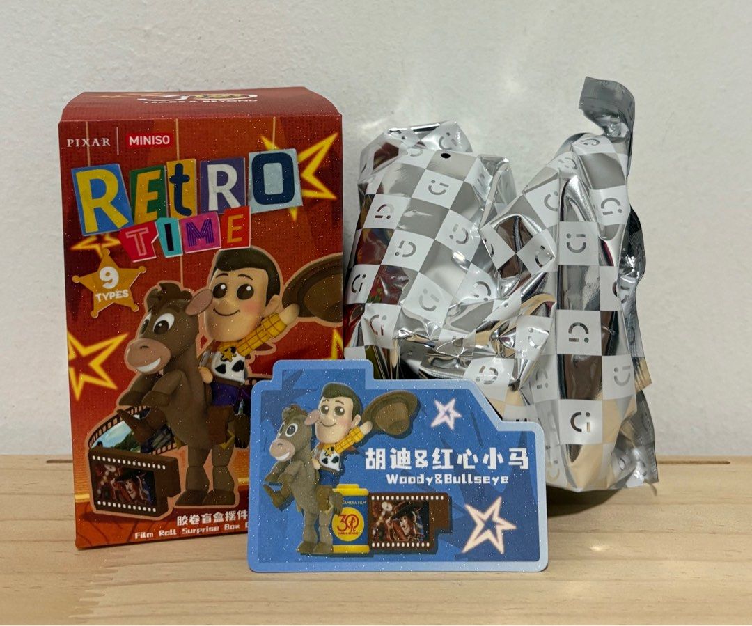 Toy Story Retro Time Blind Box, Hobbies & Toys, Toys & Games on Carousell