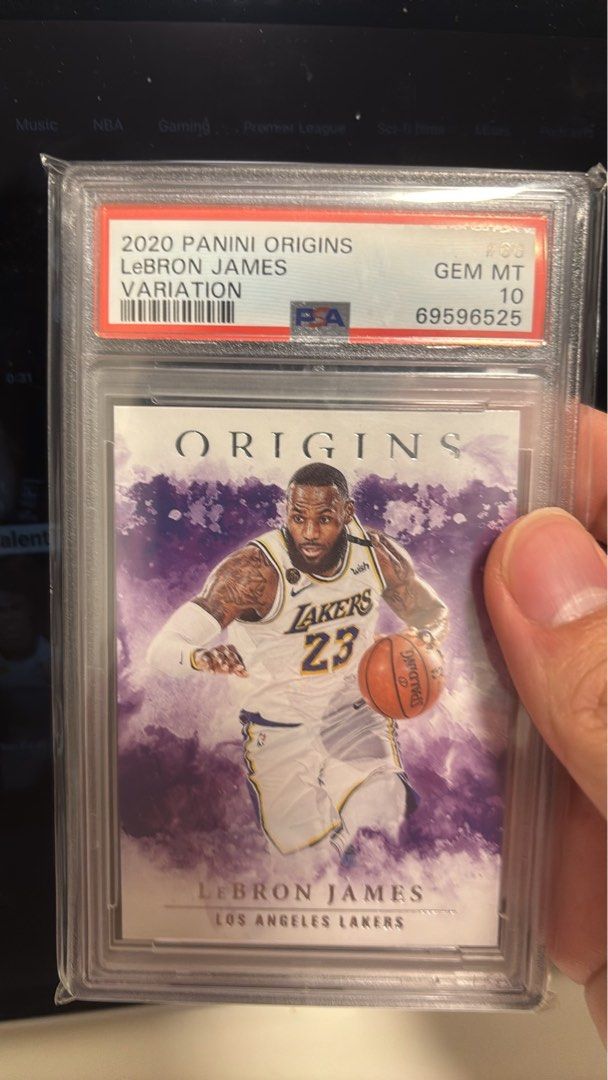 2020 Panini Origins LeBron James Variation PSA 10, Hobbies & Toys, Toys ...