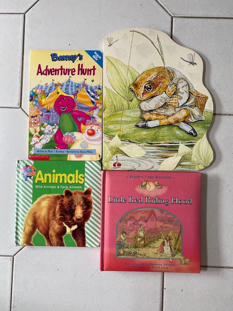 4 X ( bundle of 4) BOARD BOOKS as shown, Hobbies & Toys, Books ...