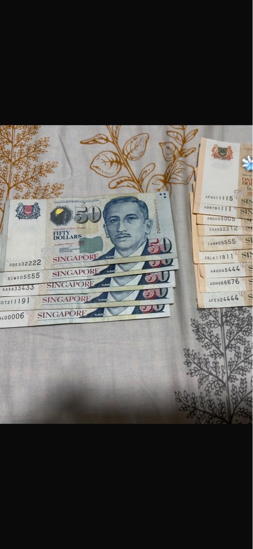 50 and 100 notes unique currency, Furniture & Home Living, Home Decor ...