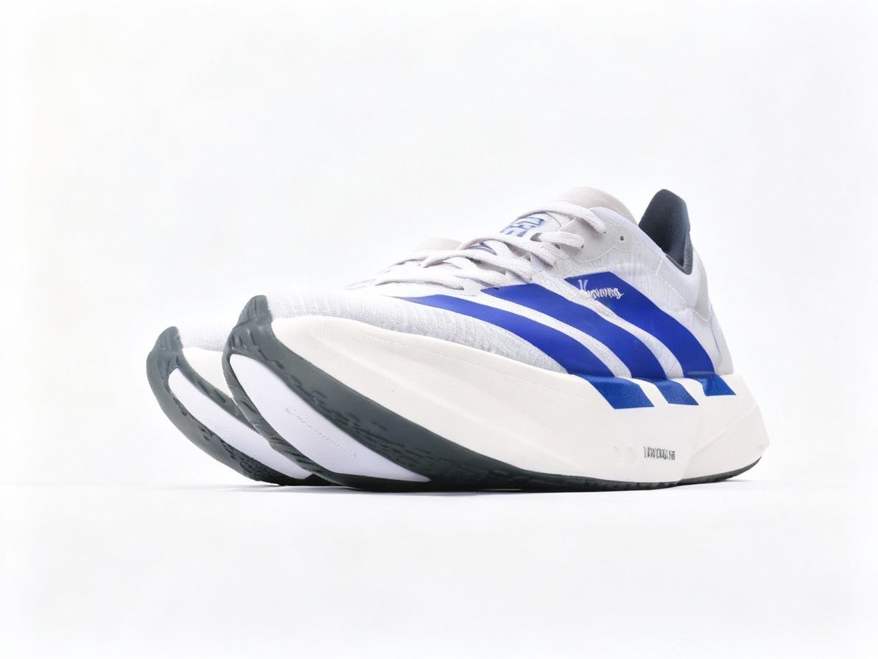 adidas Adizero Adios Pro 4 Lucid Blue Dash Grey Onix running shoes us 5 ...