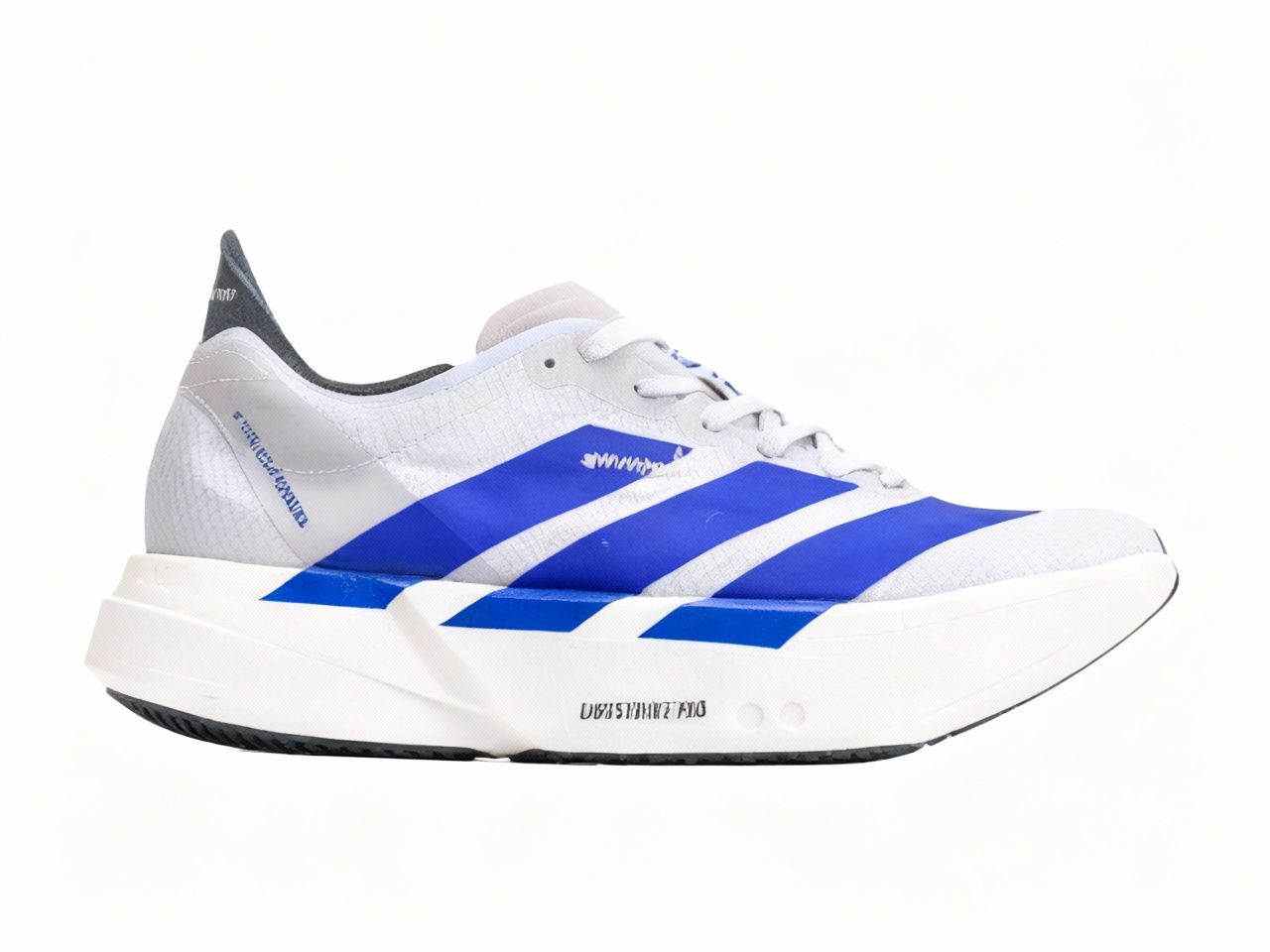 adidas Adizero Adios Pro 4 Lucid Blue Dash Grey Onix running shoes us 5 ...