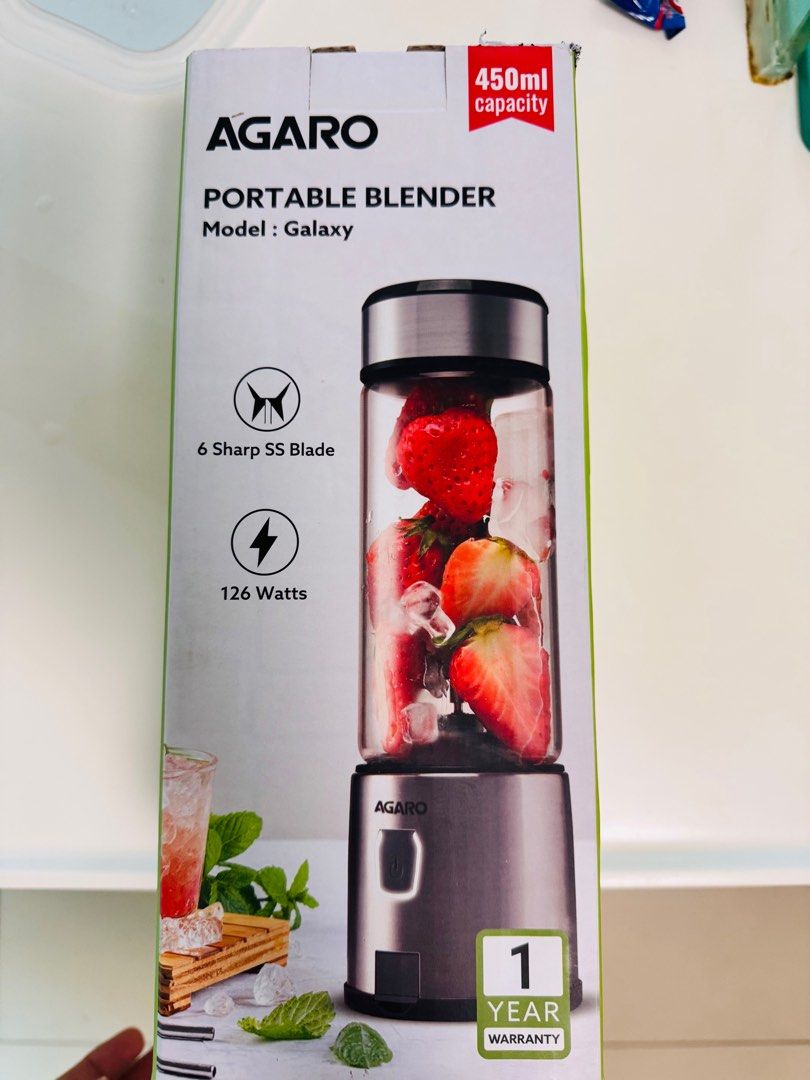 AGARO Galaxy Portable Blender - Brand New, TV & Home Appliances ...