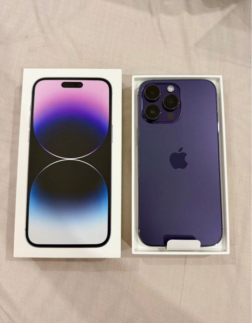 Apple iPhone 14 Pro - Deep Purple - 256GB, Mobile Phones & Gadgets ...
