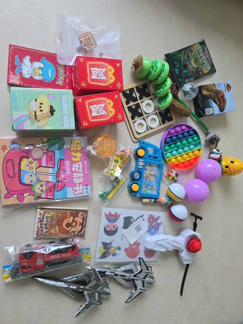 Assorted Toys Bundle - Dinosaur, Pokemon, Pop It, and More!, Hobbies ...