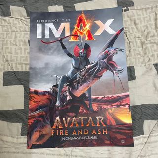 Avatar: Fire and Ash IMAX Movie Poster, Hobbies & Toys, Collectibles ...