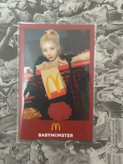 McDonald BABYMONSTER 禮包set, 興趣及遊戲, 收藏品及紀念品, 韓流 - Carousell