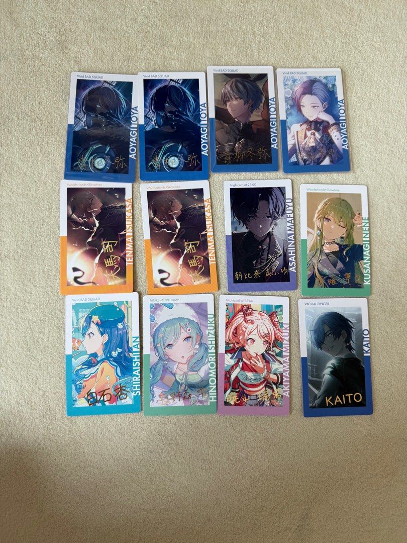 badge epick lucky draw pjsk enstars, Hobbies & Toys, Memorabilia ...