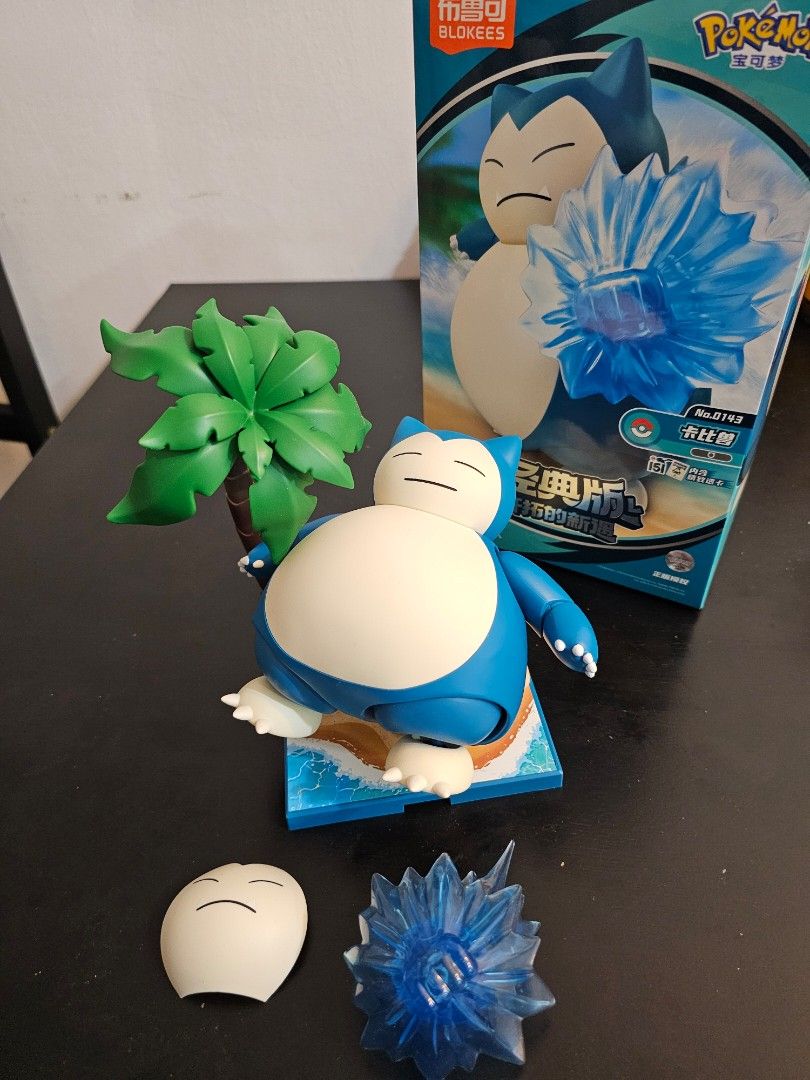 Blokees Pokemon Snorlax, Hobbies & Toys, Toys & Games on Carousell