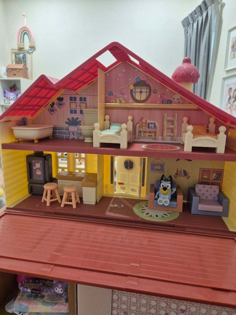 Bluey Heeler Family Home Playset, Hobbies & Toys, Toys & Games on Carousell
